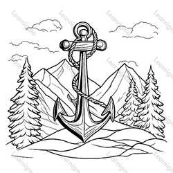 Anchor | Coloring Pages | Learnigma