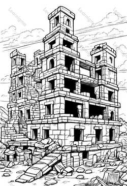 Ruins | Coloring Pages | Learnigma