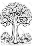 Chestnut Tree | Coloring Pages | Learnigma