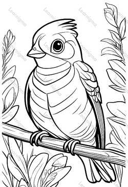 Perch | Coloring Pages | Learnigma